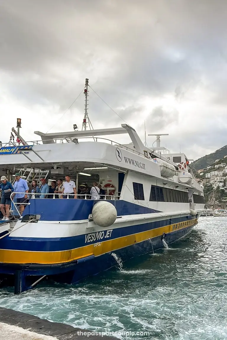 Complete Guide to Taking the Naples to Amalfi Coast Ferry - The Passport Couple